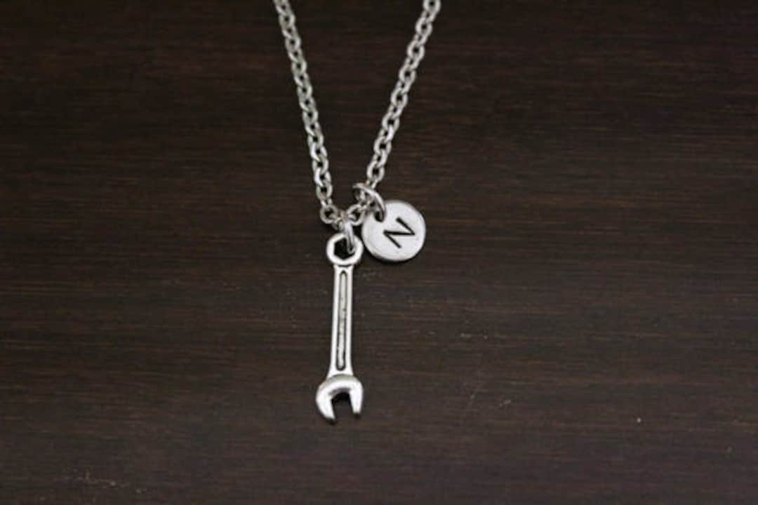 Wrench Necklace - Wrench Jewelry - Plumber Necklace - Home Builder ...