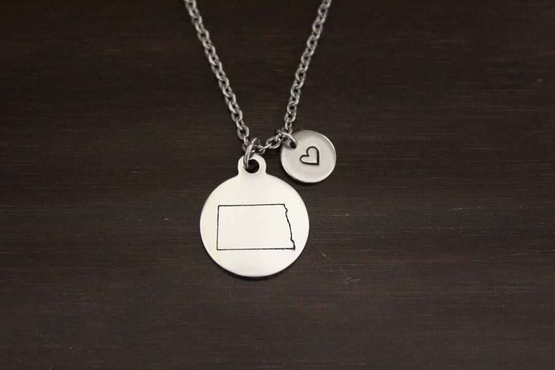 North Dakota Necklace-nd Necklace-north Dakota Jewelry-nd Jewelry-north ...