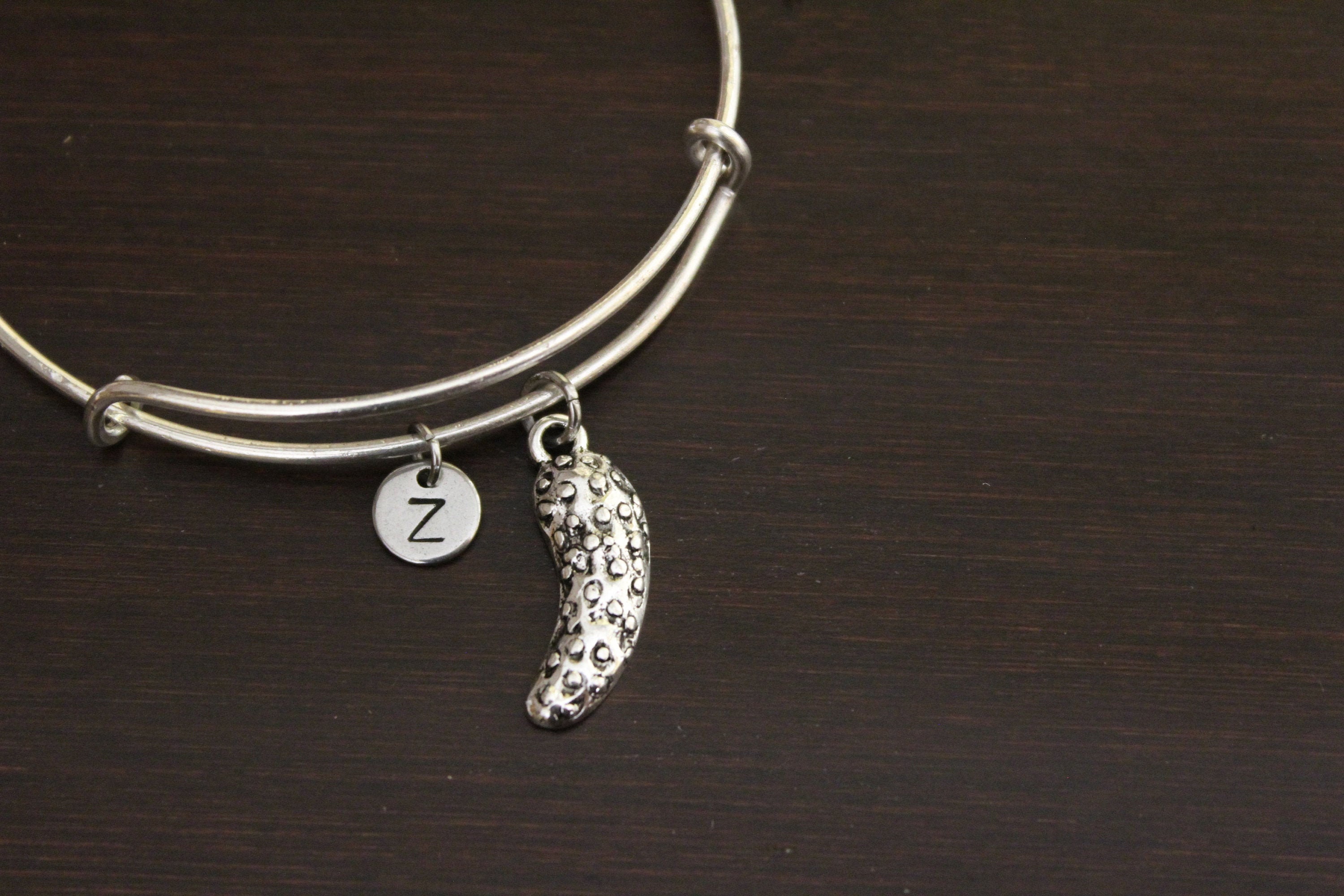 Pickle Bangle Bracelet Pickle Jewelry Pickle Lover - Etsy