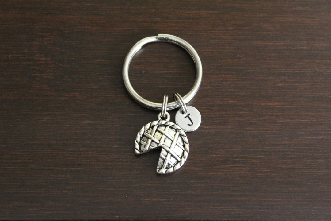 Pie Piece Key Ring/ Keychain / Zipper Pull - Pie Gift - Pie Keychain ...