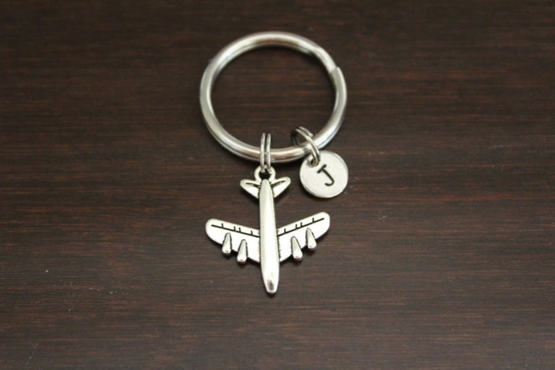 Airplane Key Ring/ Keychain / Zipper Pull - Airplane Gift - Airplane ...