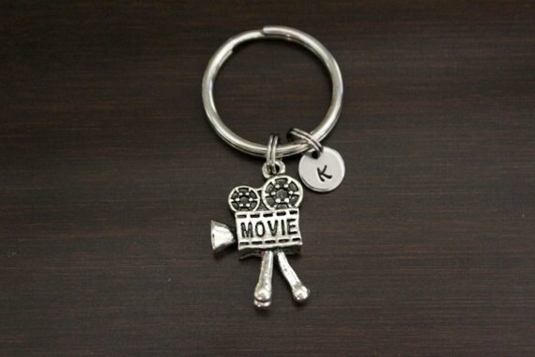 Movie Projector Key Ring/ Keychain / Zipper Pull - Movie Lover ...