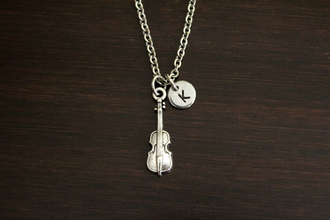 Violin Necklace - Violin Jewelry - Violin Gift - Cello - Fiddle -music ...