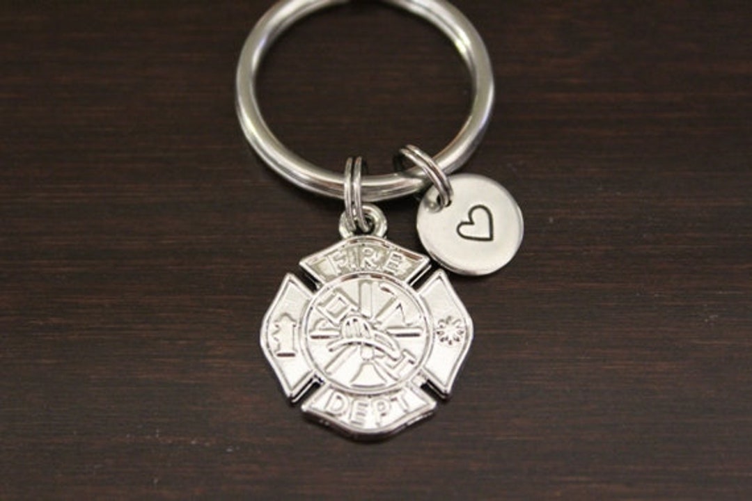 Fire Shield Key Ring/ Keychain / Zipper Pull - Emergency Worker ...
