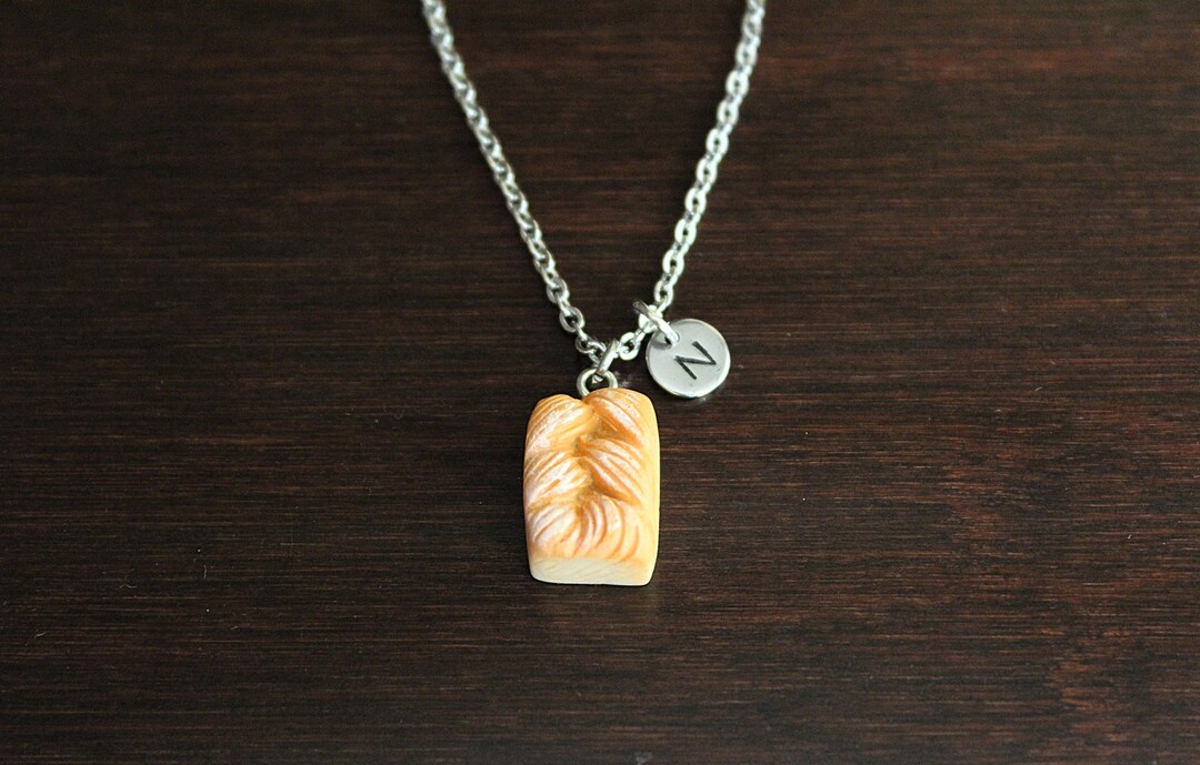 Bread Necklace - Sandwich Jewelry - Sandwich Shop Necklace - Foodie ...