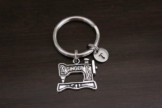 Sewing Machine Key Ring/ Keychain / Zipper Pull Sewing - Etsy