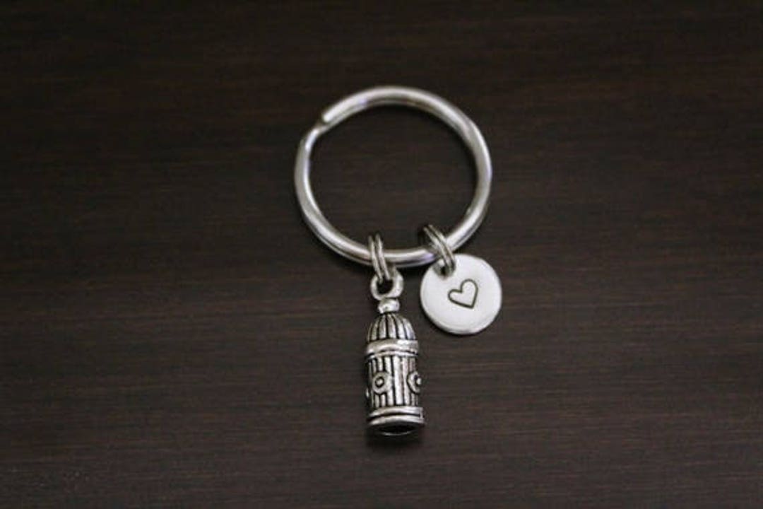 Fire Hydrant Key Ring/ Keychain / Zipper Pull - Emergency Worker ...