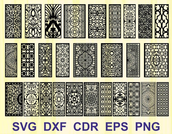 Decorative Panel SVG for Cricut Cnc Silhouette Files Laser - Etsy