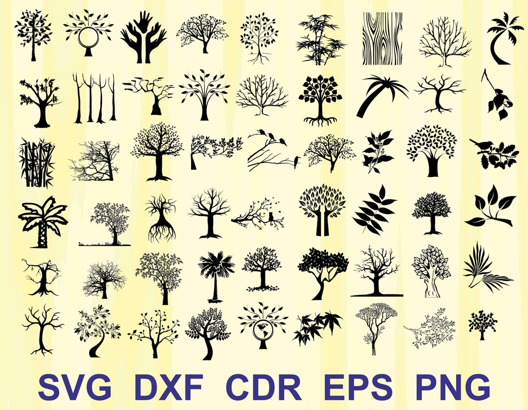 Tree Vector, Branch Svg, Trees Svg, Tree Svg, Tree of Life Svg, Tree of ...