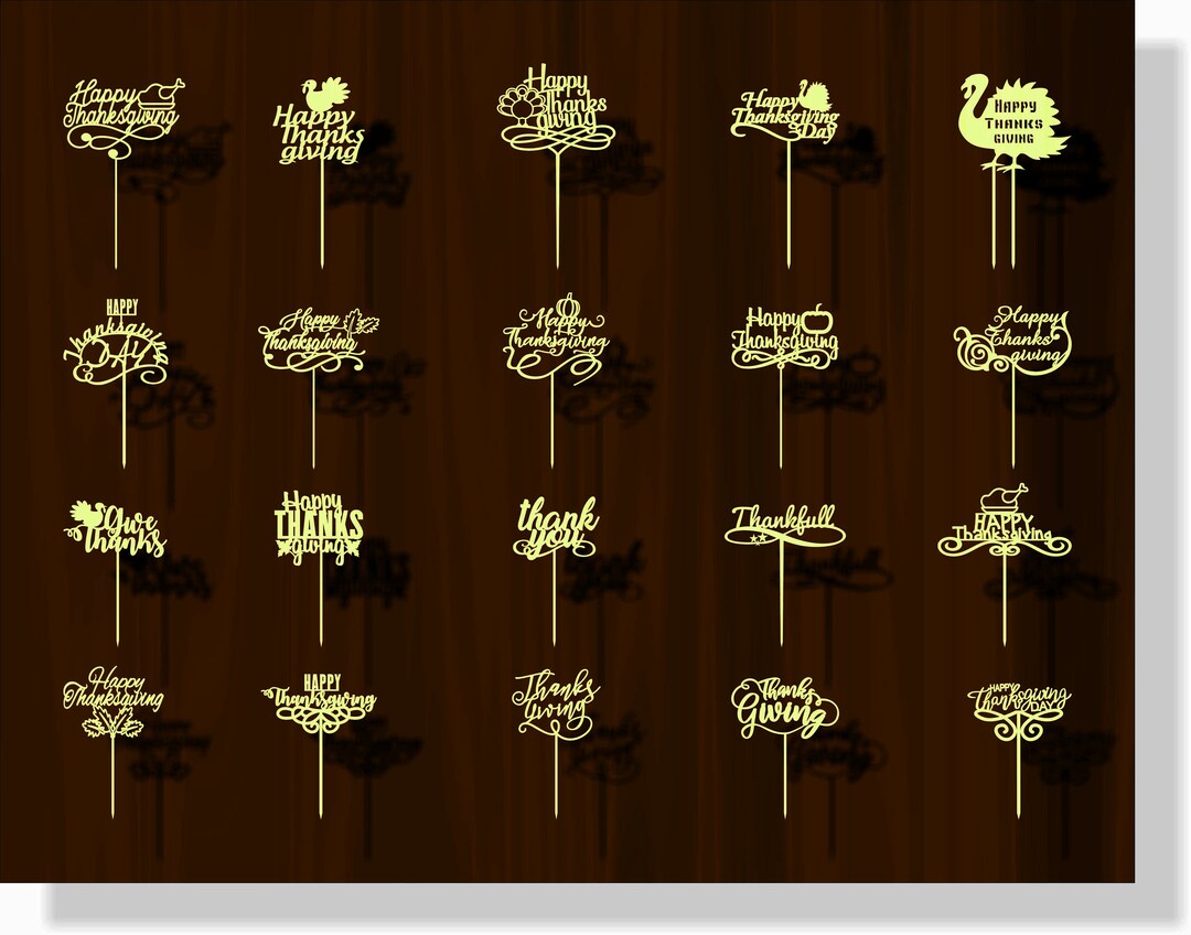 Thanksgiving Svg,svg Files for Cricut,thanksgiving Decor,dxf Files for ...