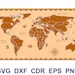 Vintage World Map Svg, Vintage Svg, Old Map Png, Vintage Map Png, Old ...