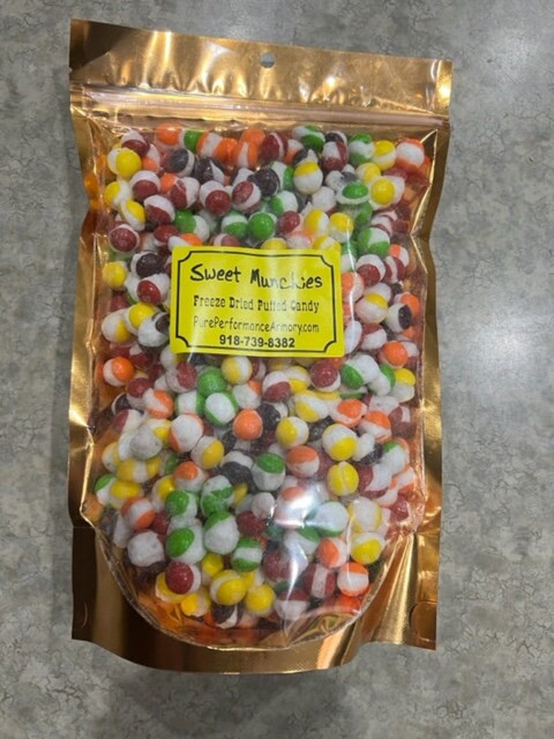 CRE Candy Ready to Eat Freeze Dried Skittles 1 Pound Family Sized - Etsy