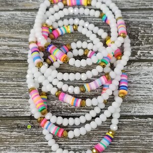 Multi Color Stacking Bracelets - Etsy