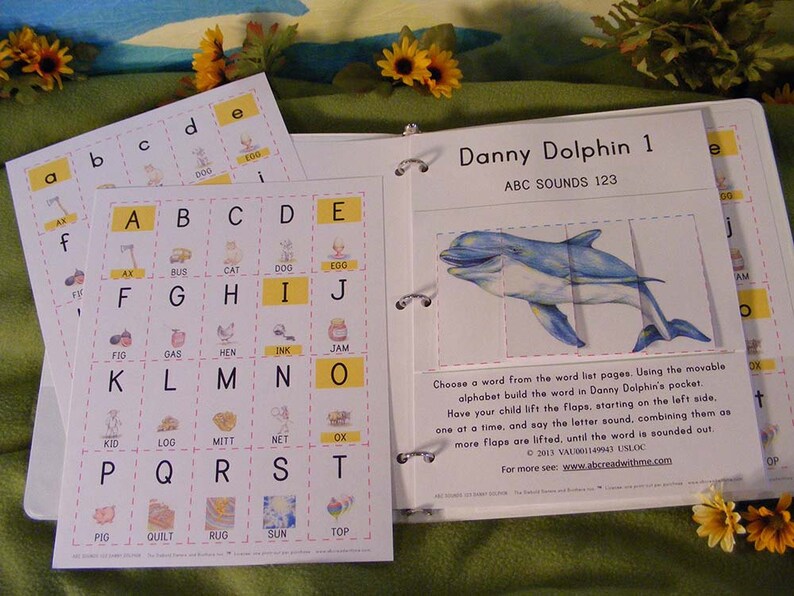 Danny Dolphin 1, Printable Digital File, Children's Book, Learn to Read ...