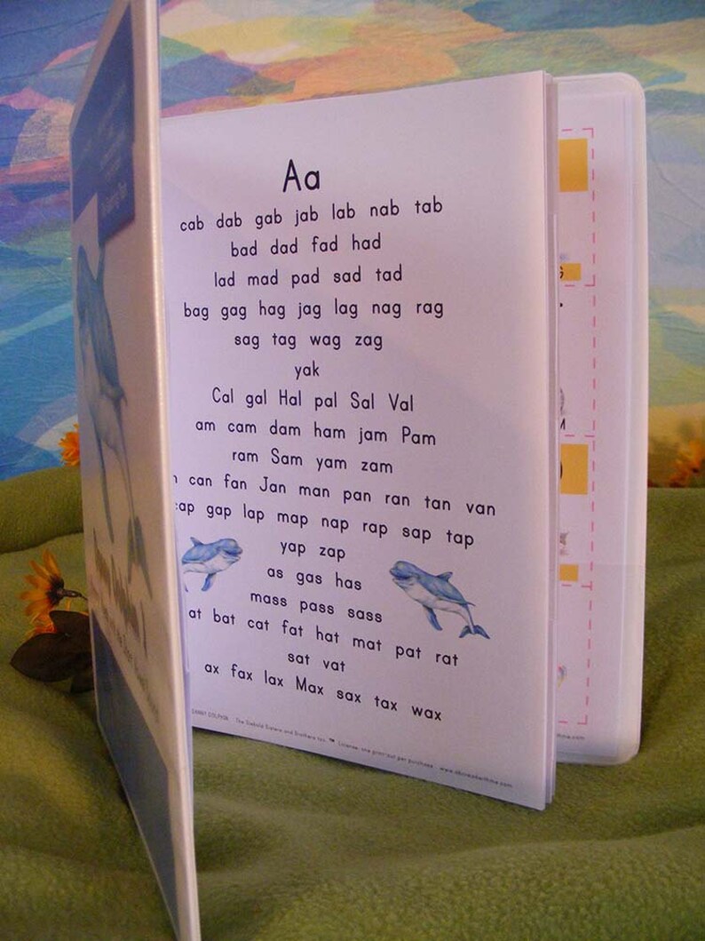 Danny Dolphin 1, Printable Digital File, Children's Book, Learn to Read ...