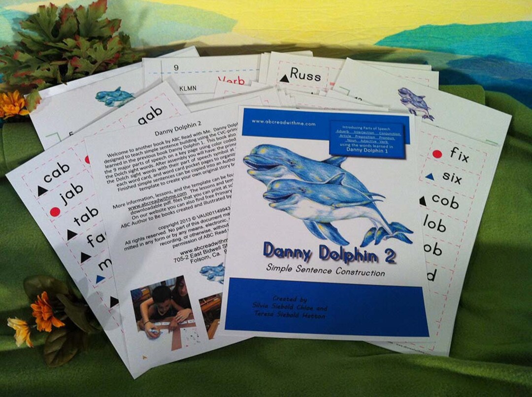 Danny Dolphin 2, PDF Download, Children's Book, Learn to Read and Write ...