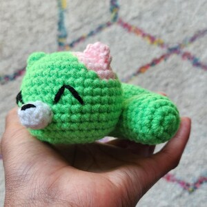 Baby Zombie Crochet Plushie Toy, Mini Amigurumi Soft Kawaii Animal ...
