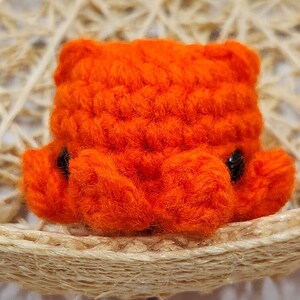Mini Pacman Ghost Octopus Crochet Stuffed Mini Plush Toy, Crochet ...