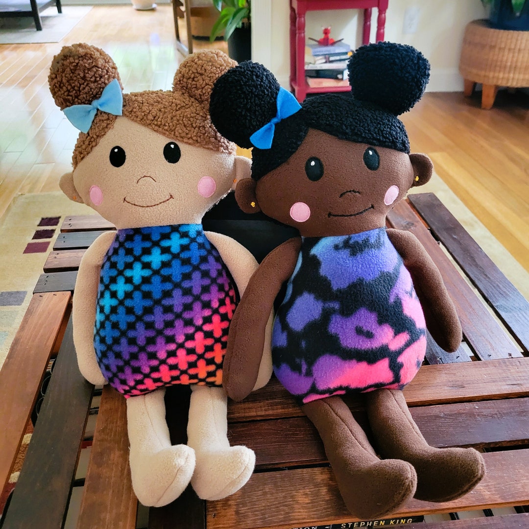 Large Rag Doll Beginner Sewing Pattern, Fully Illustrated Step-by-step ...