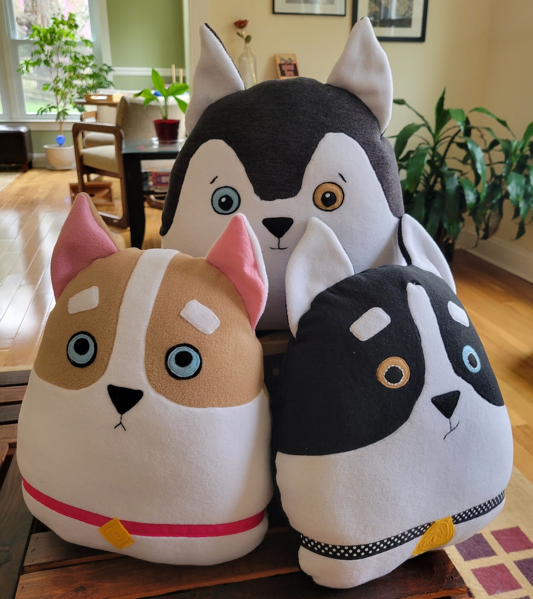 Puppy Friend Sewing Pattern, 16-inch Soft Friend, DIY Squish Dog, Plush ...