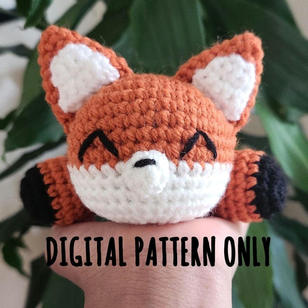 Baby Fox Crochet Pattern, Mini Amigurumi Toy for Baby & Child, Fully ...