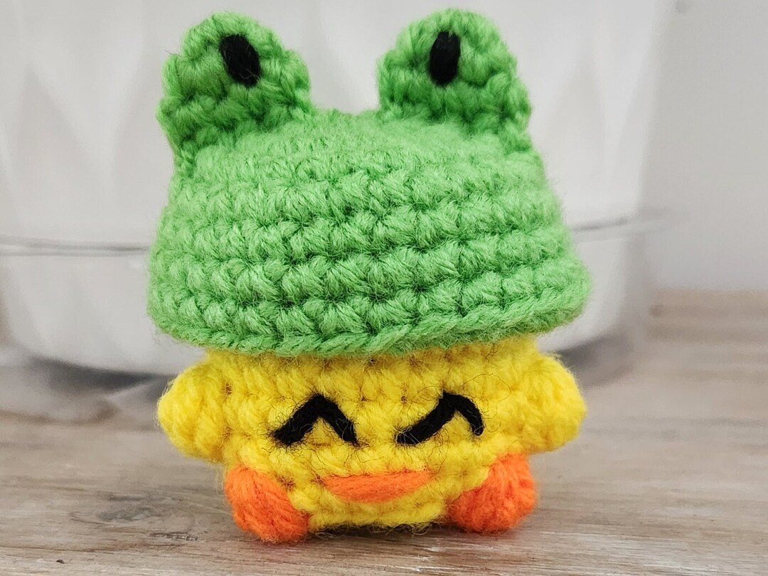 Popping Baby Froggy Chick Low-sew Crochet Pattern, Amigurumi Kawaii ...