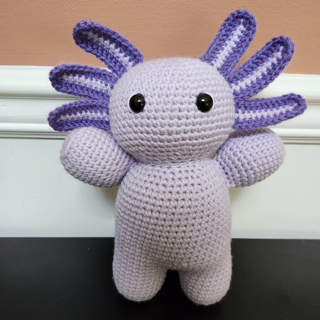 Amigurumi Axolotl Crochet Pattern, Beginner Tutorial Picture ...