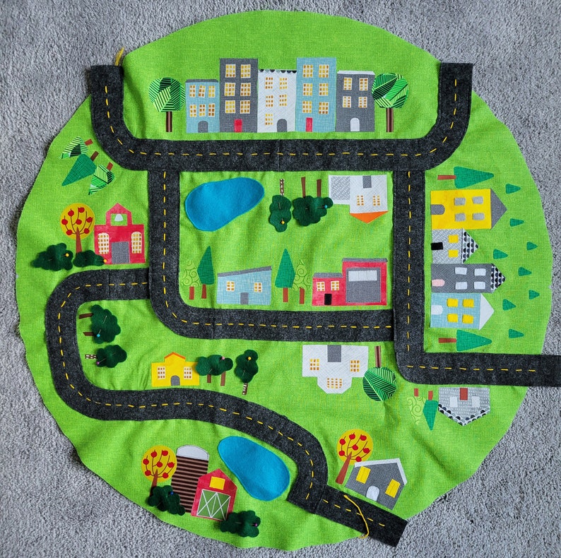 DIY On-the-go Playmat Panel Easy and Fun Pattern Fully - Etsy
