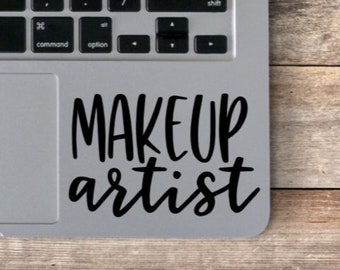 Makeup Artist Decal - Etsy