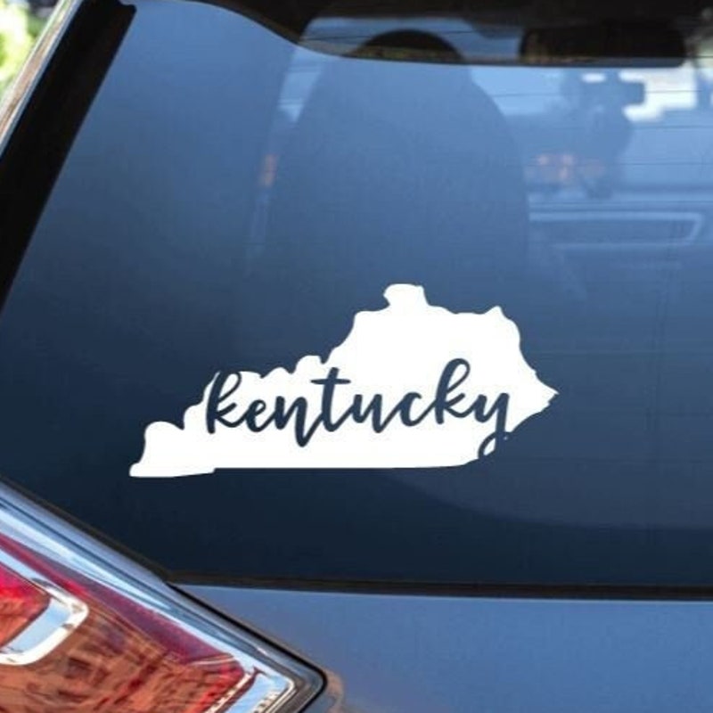 Kentucky Car Decal - Etsy