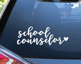 School Social Worker Vinyl Decal - Etsy