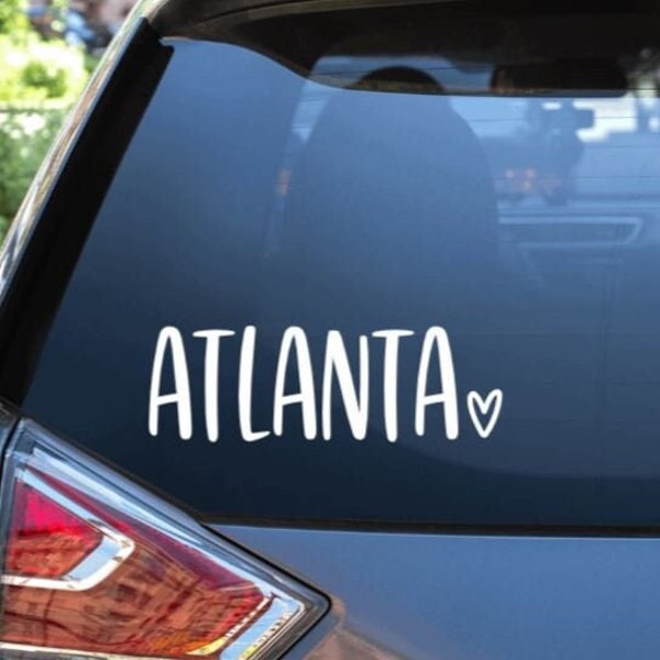Atlanta Decal - Etsy