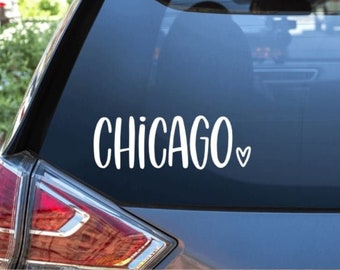 Illinois Car Decal - Etsy