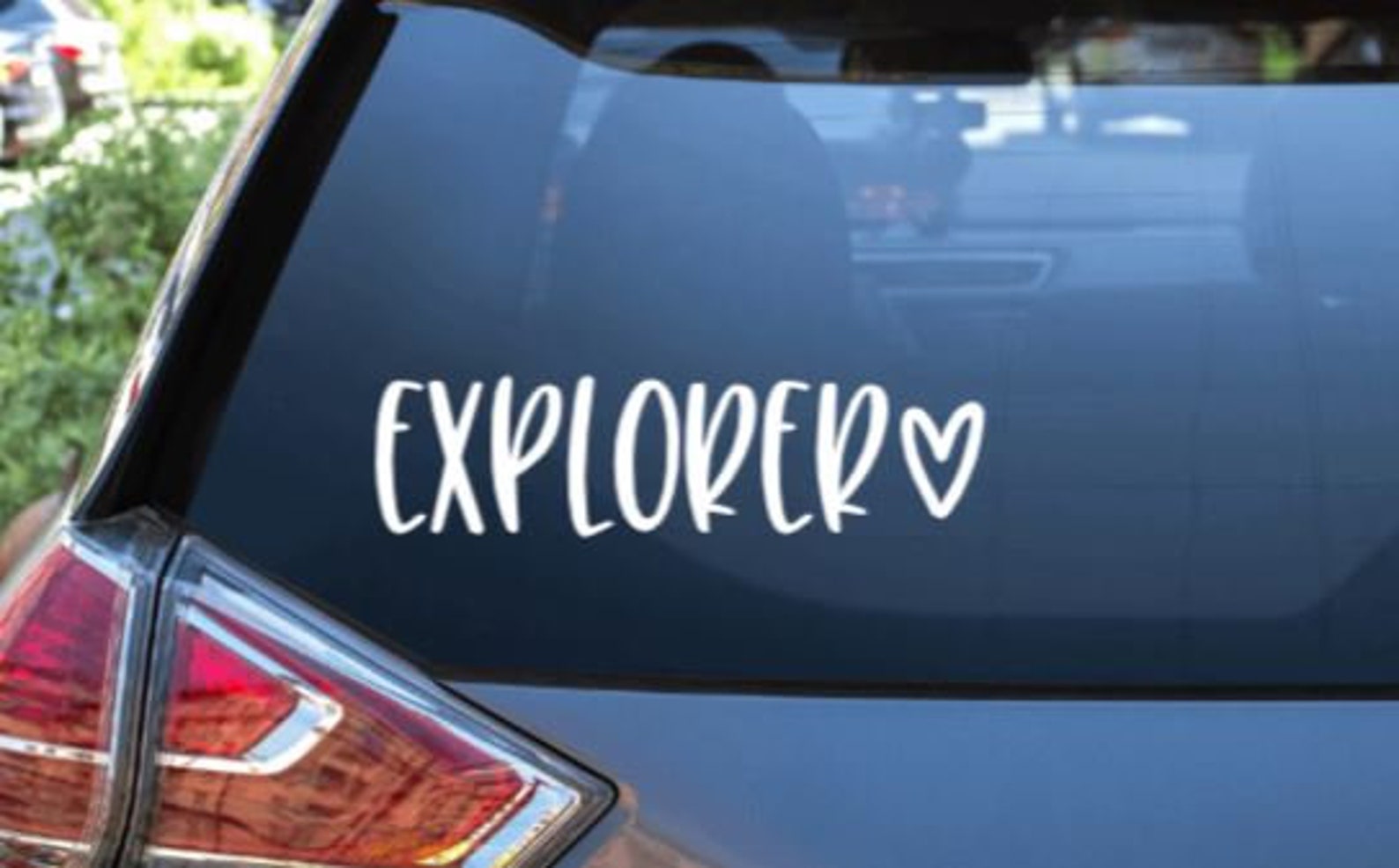 Explorer Vinyl Car Decal / Explorer Sticker / Travel Car Decal | Etsy