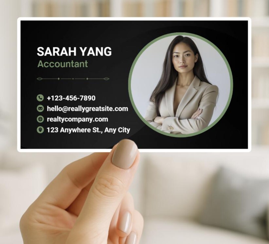 Custom Business Card Sticker / Custom Business Marketing Sticker ...