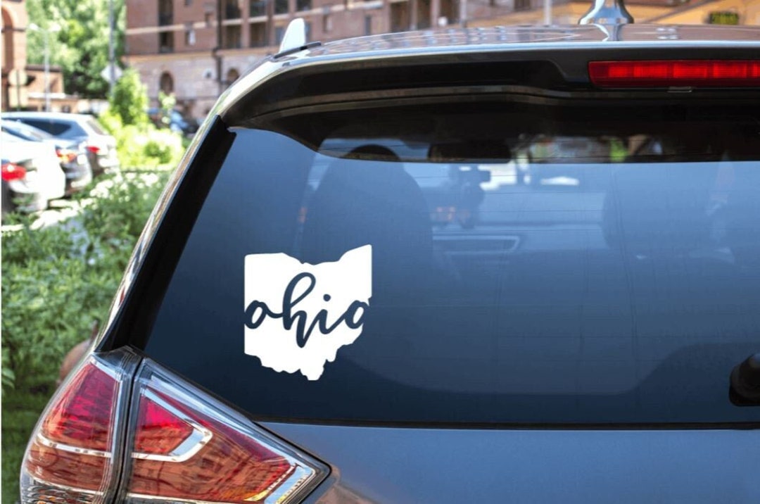 Ohio Car Decal / Ohio Car Sticker / Ohio Window Sticker / Ohio Life ...