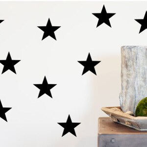Star Vinyl Decal (set of 20) / Star Vinyl Decals / Star Wall Decals ...