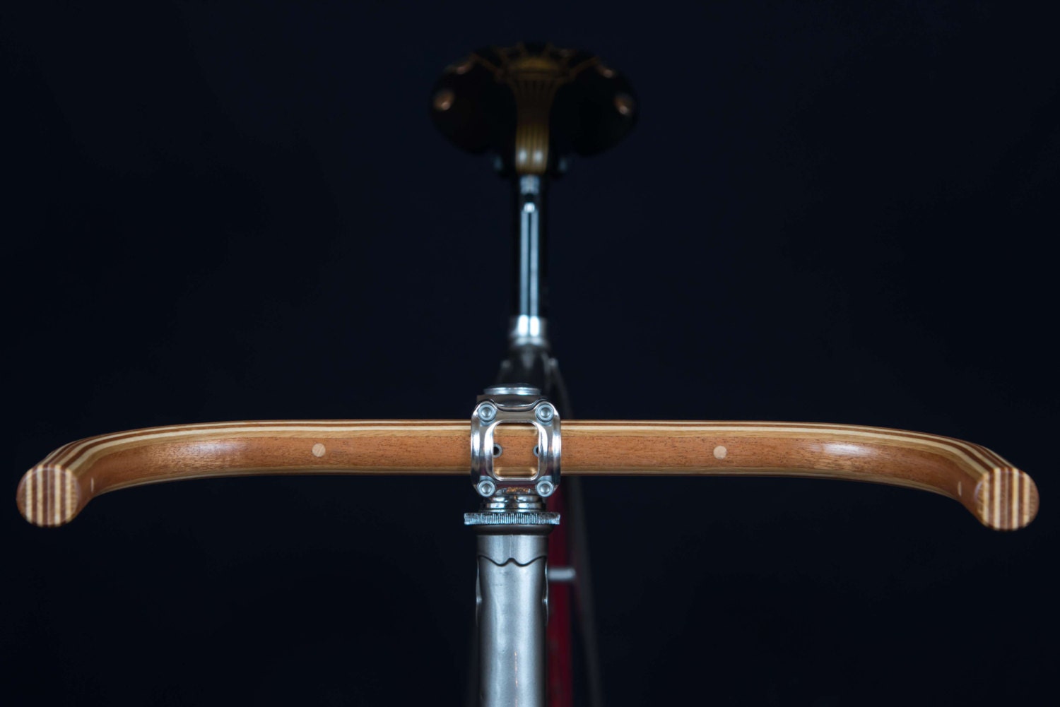 Mahogany , Oak and Ash Wood Bullhorn Bicycle Handlebar - Etsy