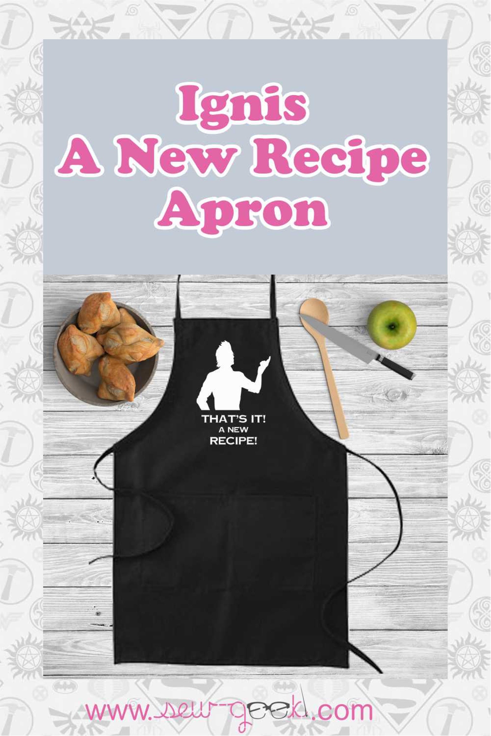 A New Recipe Ignis Apron | Etsy
