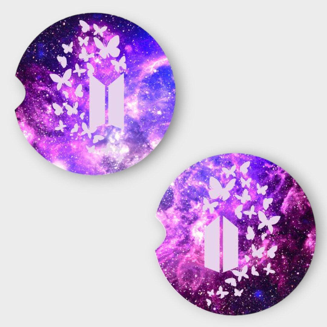 BTS ARMY Ceramic Car Coasters - Etsy