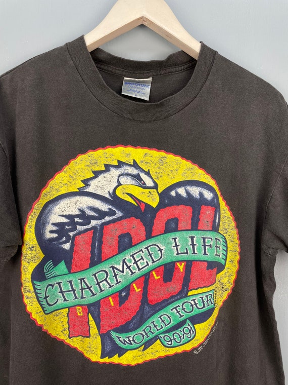 Vintage 90s Billy Idol Charmed Life World Tour 90/91 … - Gem