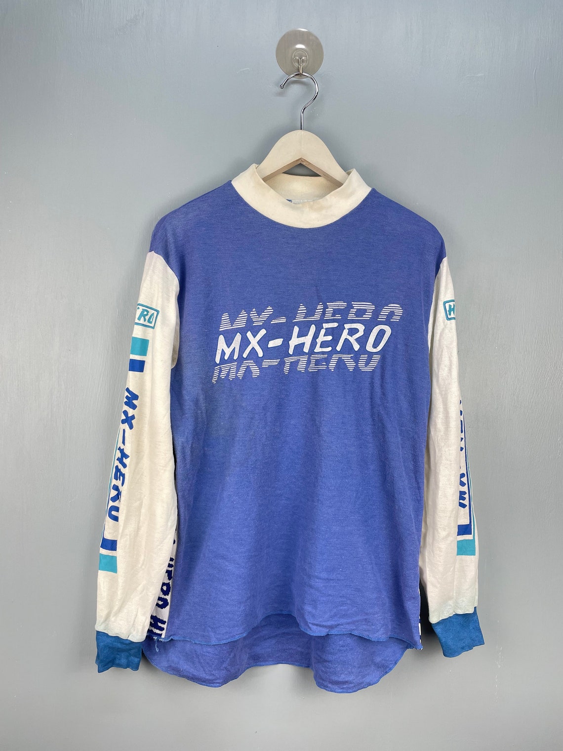 Vintage MX-HERO Motocross Bmx Jersey - Etsy