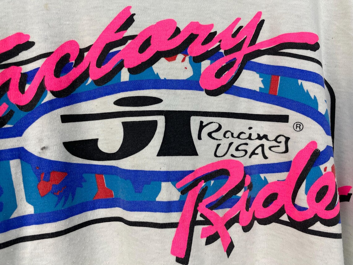Vintage JT Racing USA Factory Rider Motocross Jersey - Etsy