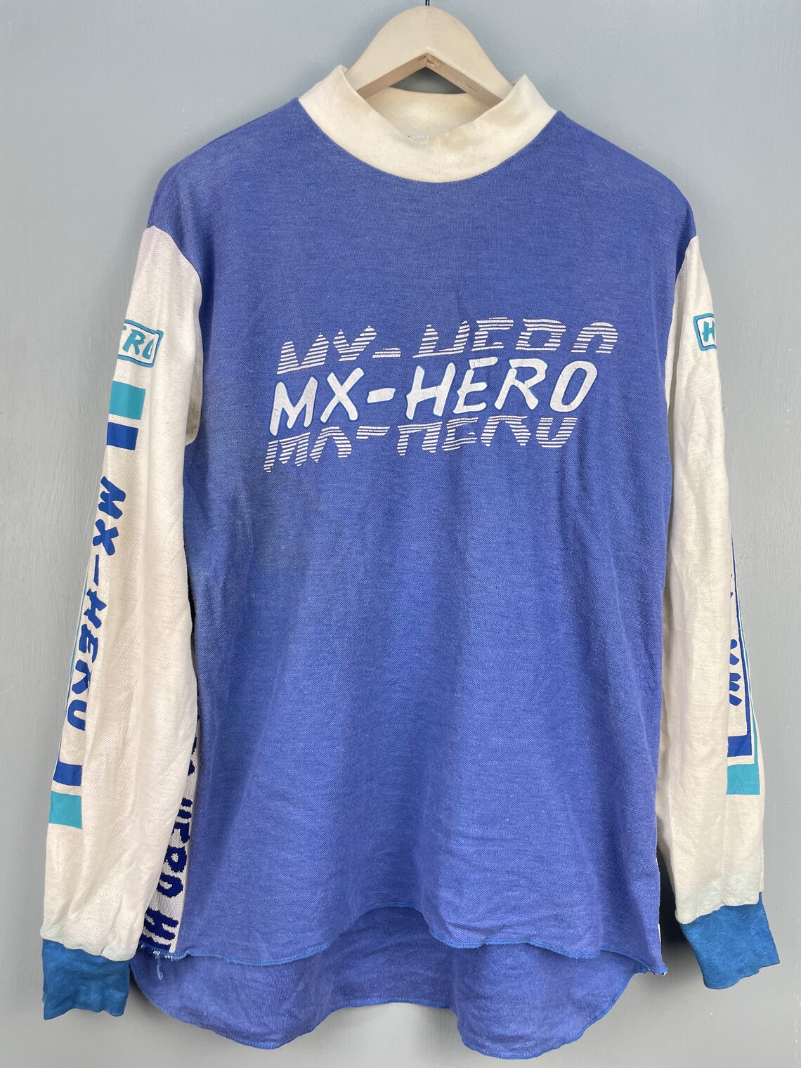 Vintage MX-HERO Motocross Bmx Jersey - Etsy