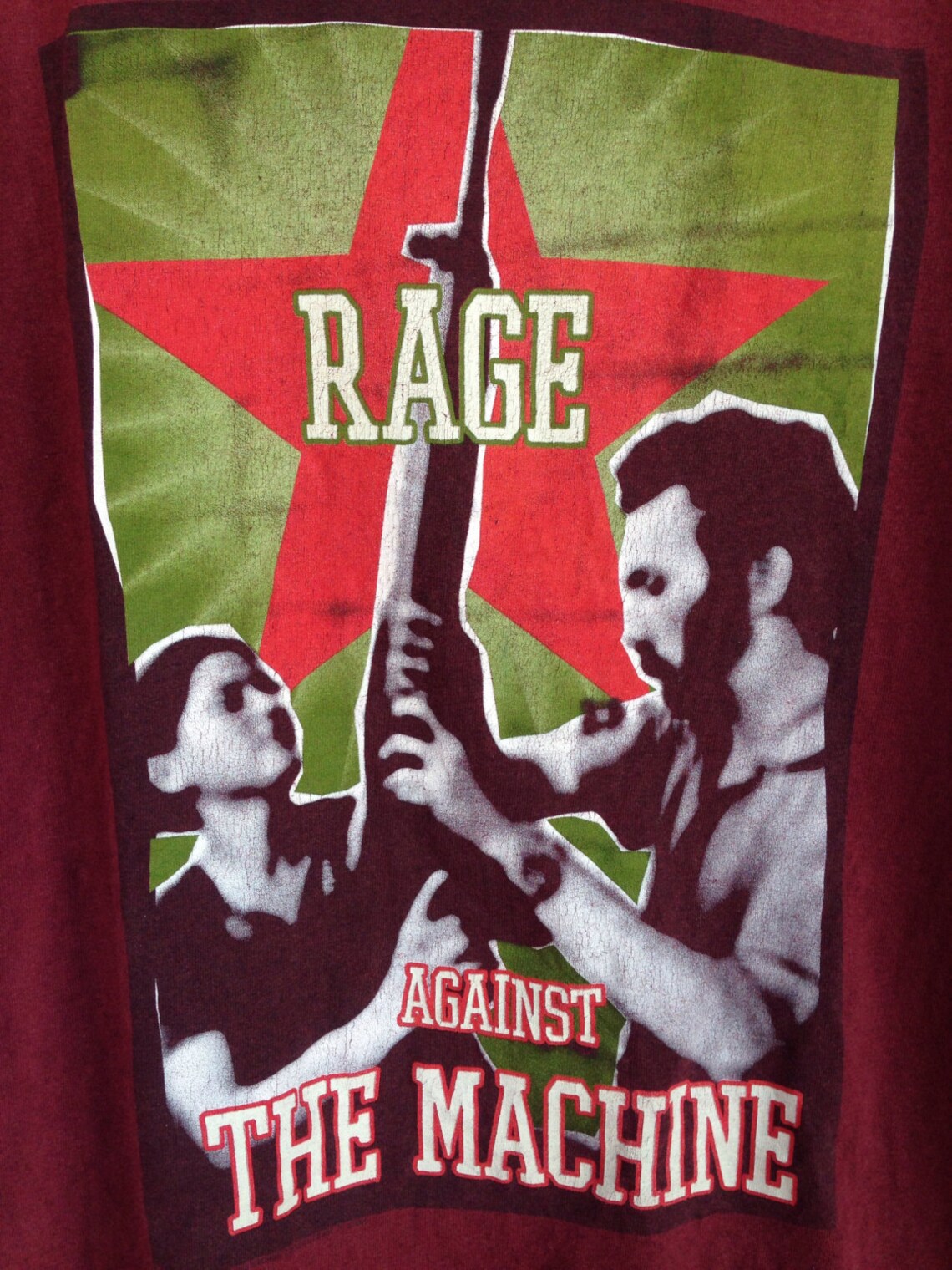 Vintage 90s RATM Rage Against the Machine Band Promo Tour Concert ...