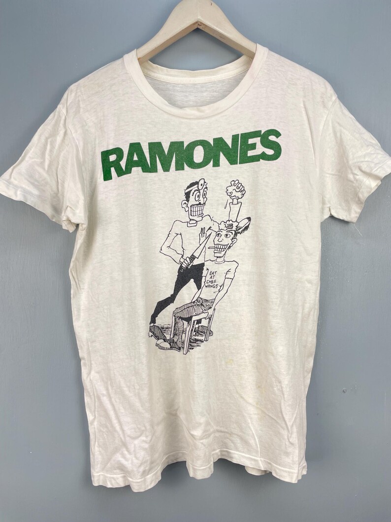 Vintage 80s Ramones Punk Band T Shirt - Etsy