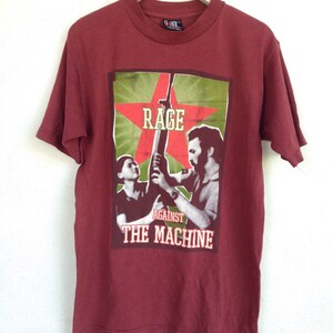 Vintage 90s RATM Rage Against the Machine Band Promo Tour Concert ...