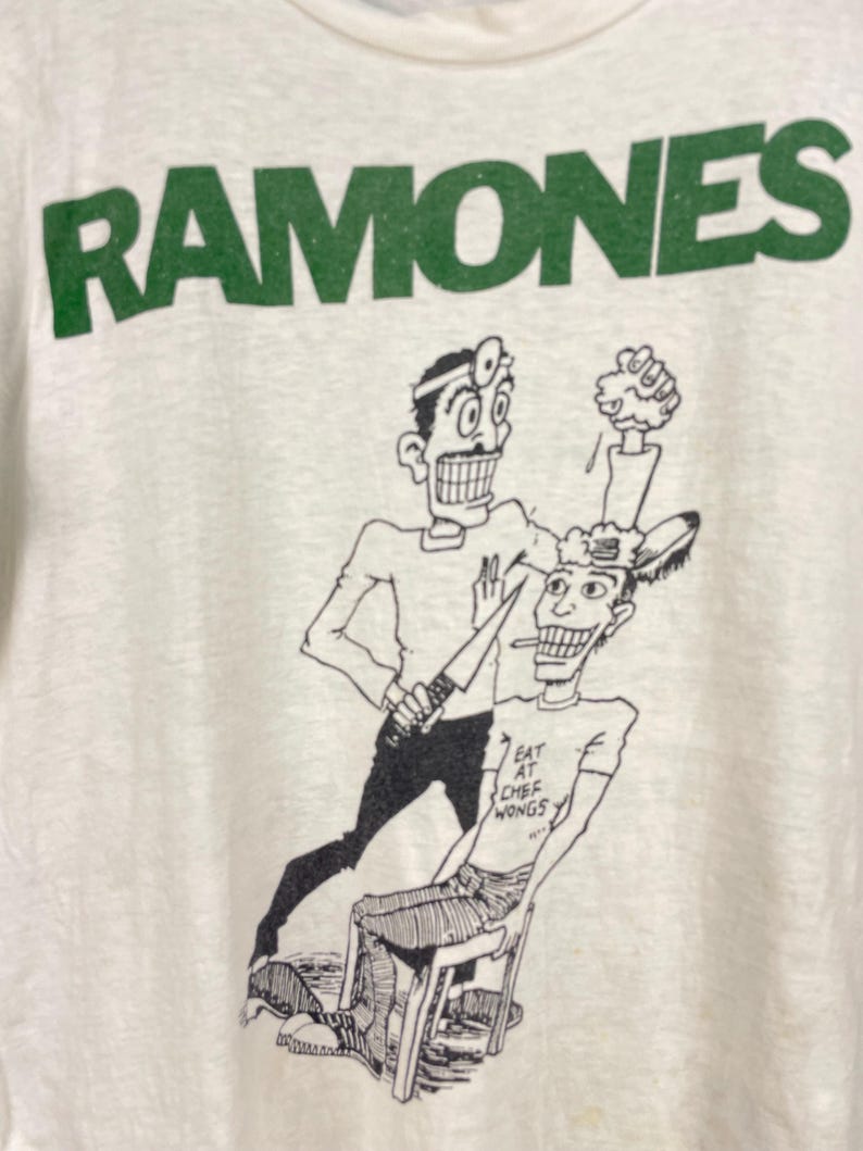 Vintage 80s Ramones Punk Band T Shirt - Etsy