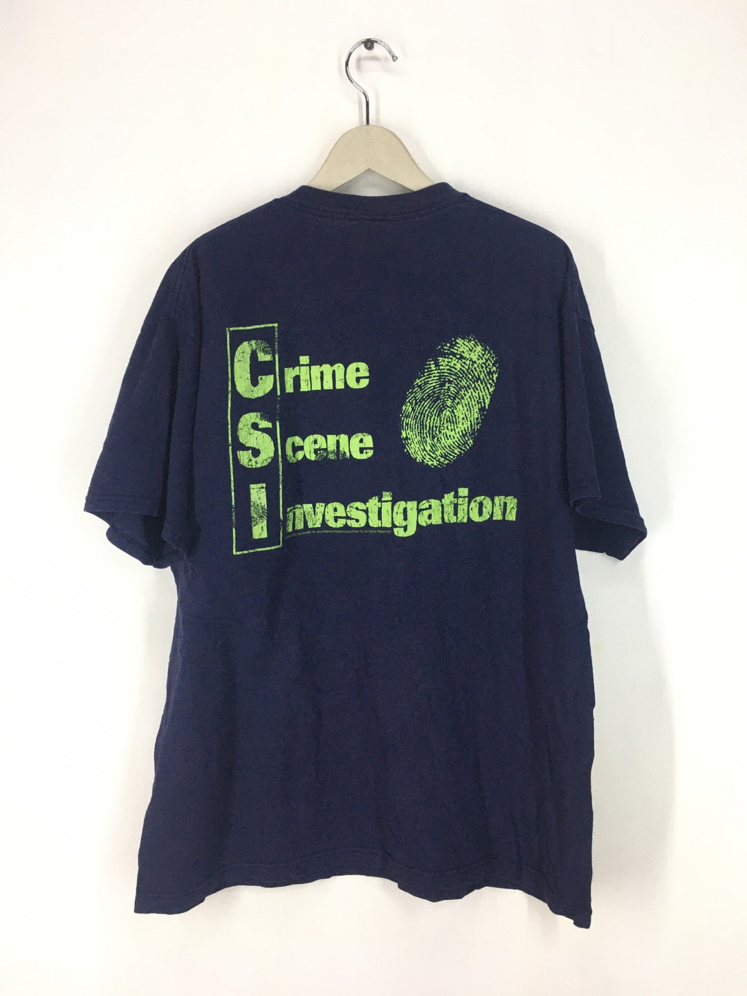 Vintage Y2K Crime Scene Investigation CSI Drama Movie T Shirt XL - Etsy