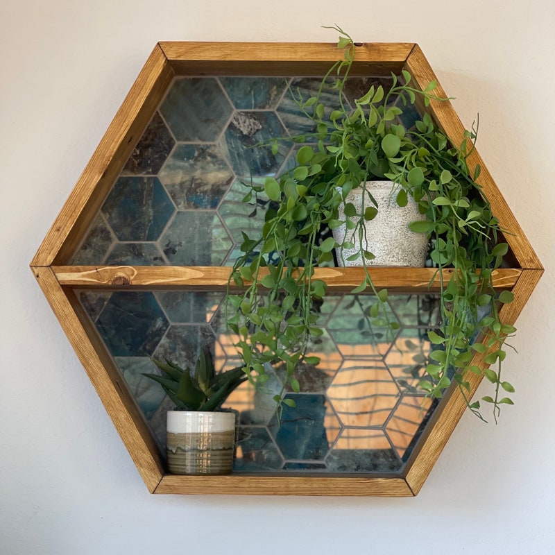 Hexagon Shelves - Etsy